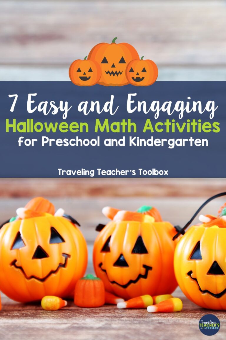 7 Easy and Engaging Halloween Math Activities for Littles - Traveling ...