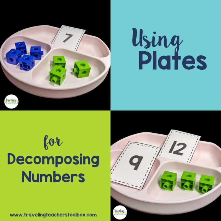 5 Fun Activities for Teaching Decomposing Numbers - Traveling Teacher's ...